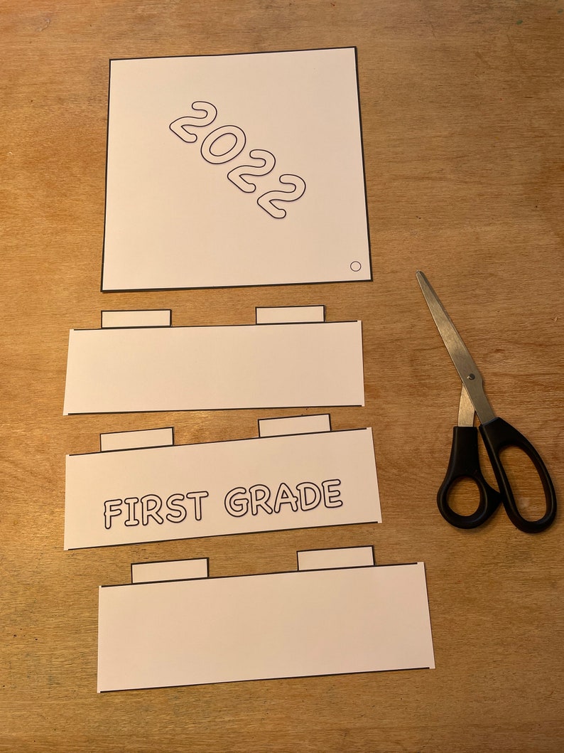 Printable Grad Cap Paper Graduation Hat Craft Personalized | Etsy