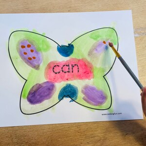 Butterfly Sight Word Wall, Spring Sight Word Word Searches, High ...