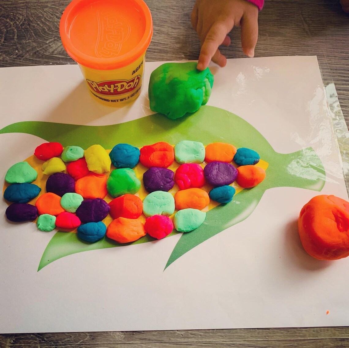 Thanksgiving Playdough Mats Fall Counting Mats Sensory Play - Etsy