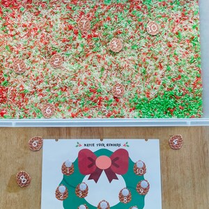 Personalized Christmas Busy Book, Preschool Learning Binder, Printable ...