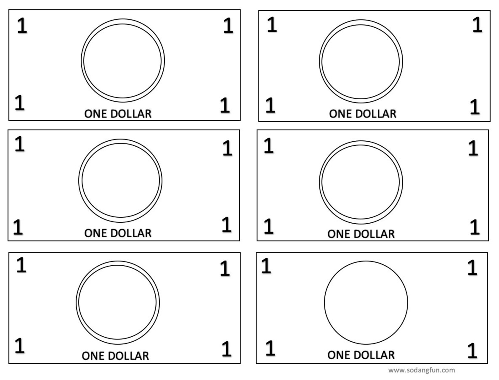 Personalized Play Money, Custom Pretend Money, Printable Play Dollars ...
