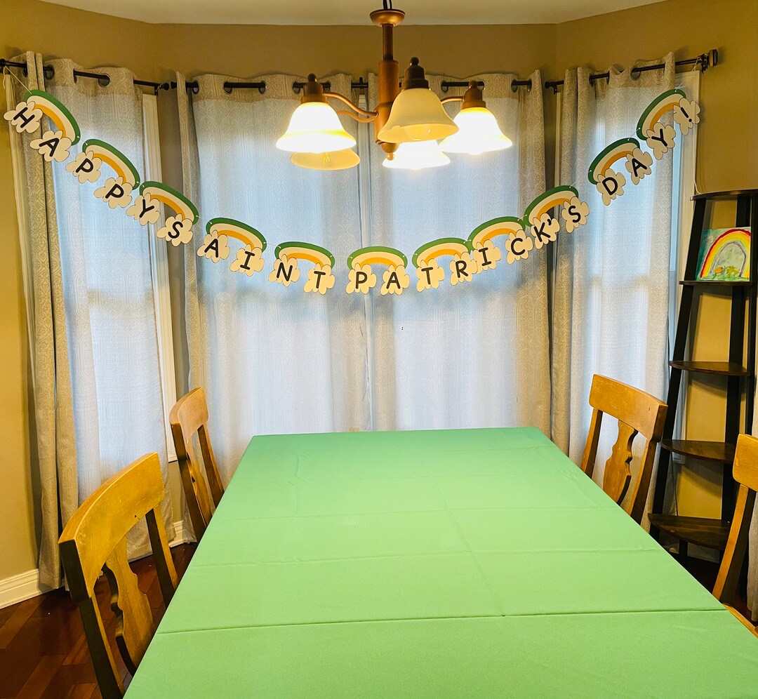 Saint Patrick's Day Rainbow Banner, Set of 3 - Etsy