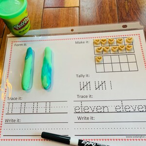 Alphabet & Number Workbook Bundle, Uppercase Lowercase Letters, Numbers ...