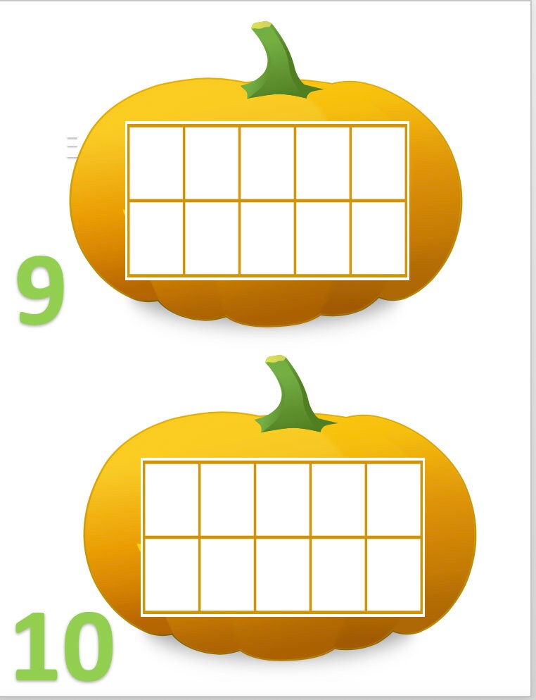 Number Sense Bundle Ten Frames Tally Marks Playdough - Etsy