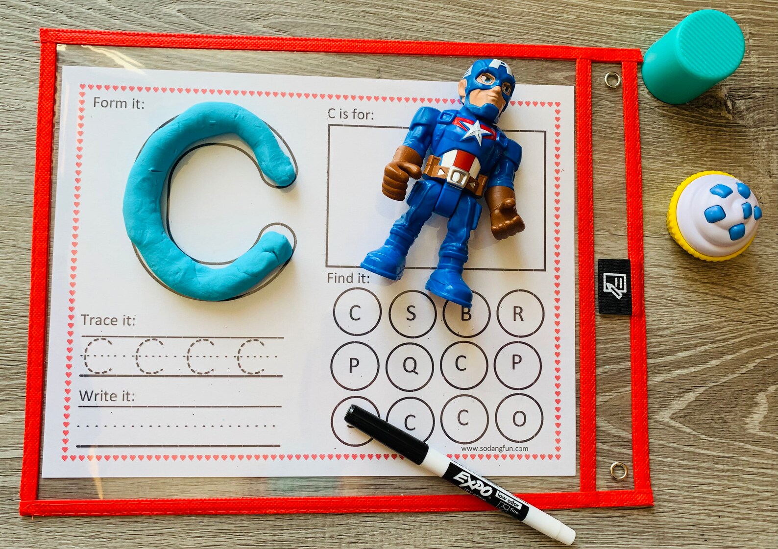 Alphabet Workbook Uppercase Letters Preschool Busy Binder | Etsy