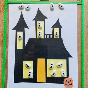 Halloween Playdough Mats Fall Play Dough Mats Back to School - Etsy