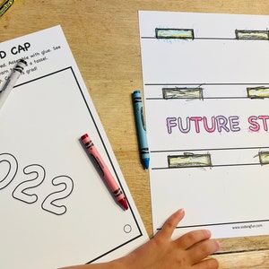 Printable Grad Cap Paper Graduation Hat Craft Personalized - Etsy UK