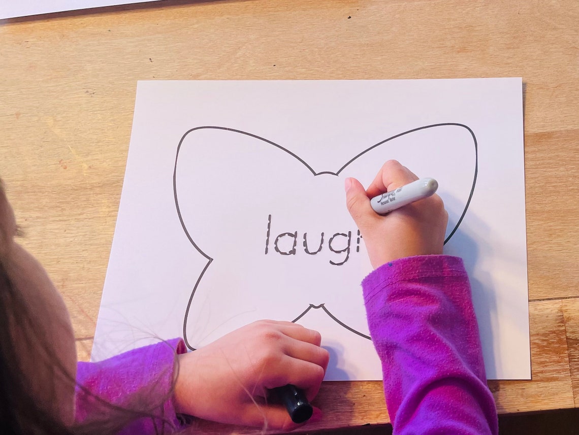 Butterfly Sight Word Wall Spring Sight Word Word Searches - Etsy