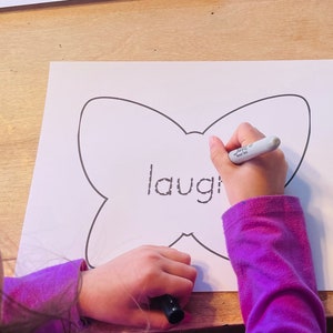 Butterfly Sight Word Wall, Spring Sight Word Word Searches, High ...