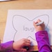 Butterfly Sight Word Wall, Spring Sight Word Word Searches, High ...