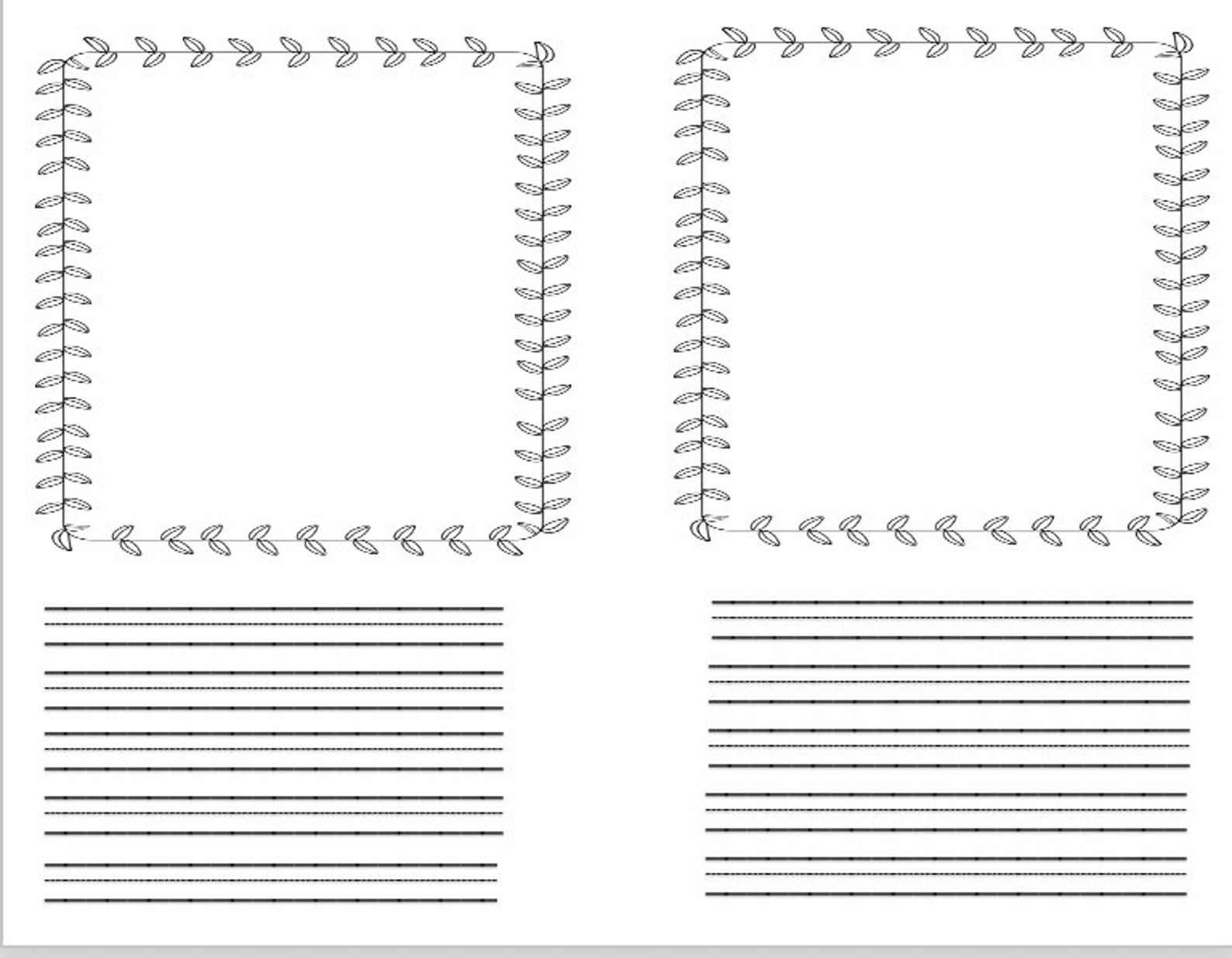 Printable Fairy Tale Book Template With Popsicle Stick Puppet - Etsy