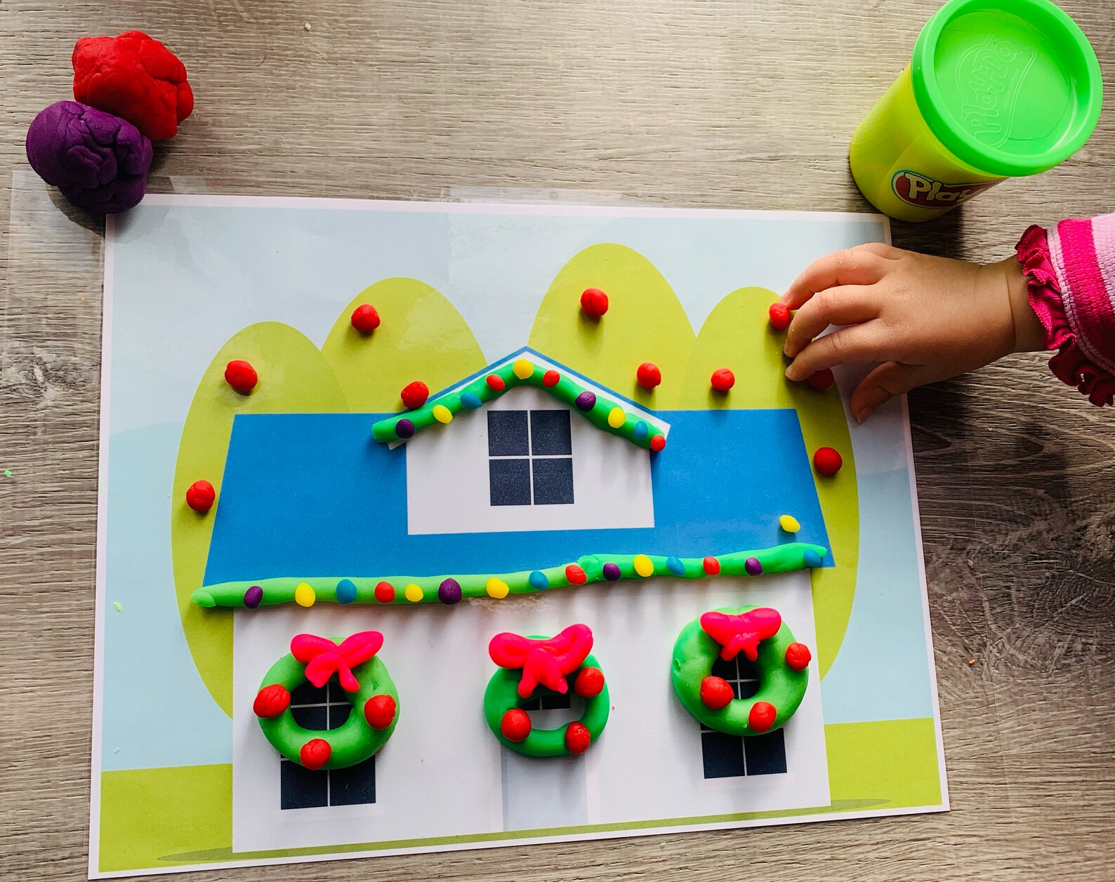 All Seasons Playdough Mat Bundle All Holidays Play Dough - Etsy