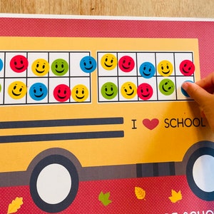 Back to School Countdown All Grades, Back to School Activity for Kids ...