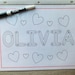 Personalized Name Tracing, Letter Formation, Heart Shape Tracing ...