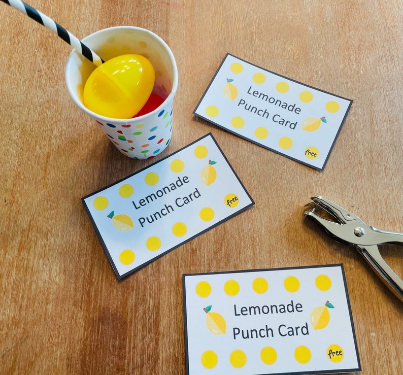 Lemonade Stand Dramatic Play Pretend Menus Printable Play - Etsy