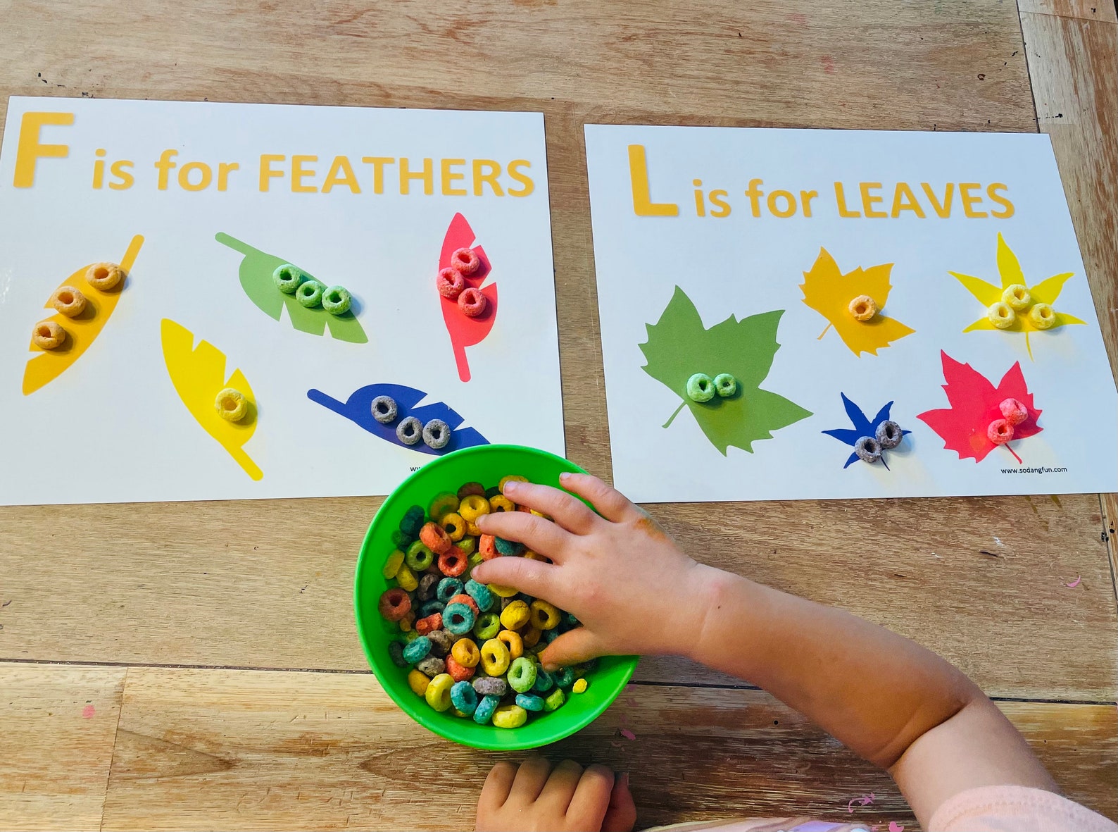 Thanksgiving Playdough Mats Fall Counting Mats Sensory Play - Etsy