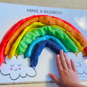 Spring Playdough Mats, Spring Fine Motor Activity, Bug Playdough Mats ...