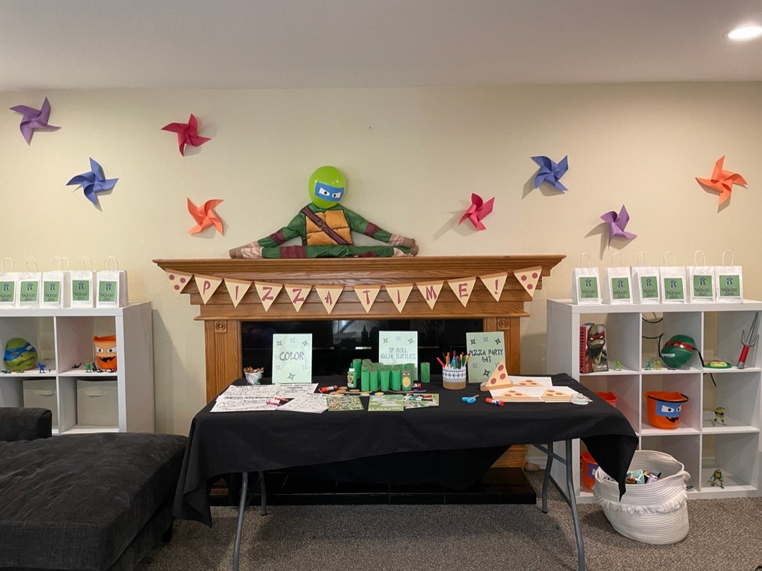 Pizza Party Banners, Printable Pizza Slice Banners Set of 3, Pizza ...