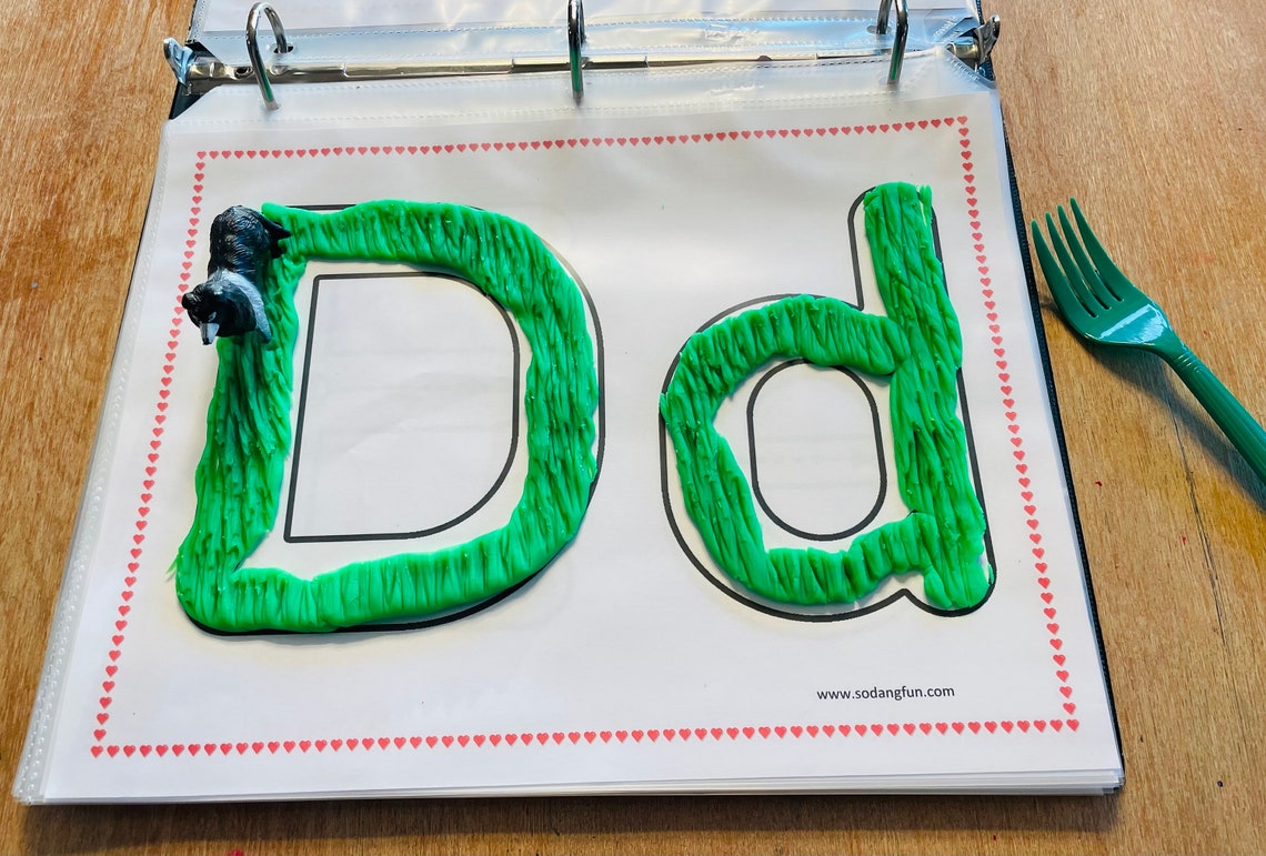 Letter Formation Workbook Learn How to Write Uppercase and | Etsy