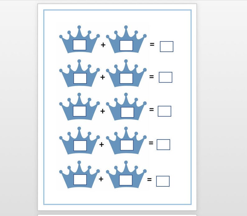 Snowflake Number Formation Cards 1-12 Kindergarten Math - Etsy