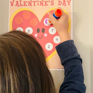 Valentine's Day Countdown Calendar, Printable Valentine's Day Countdown ...