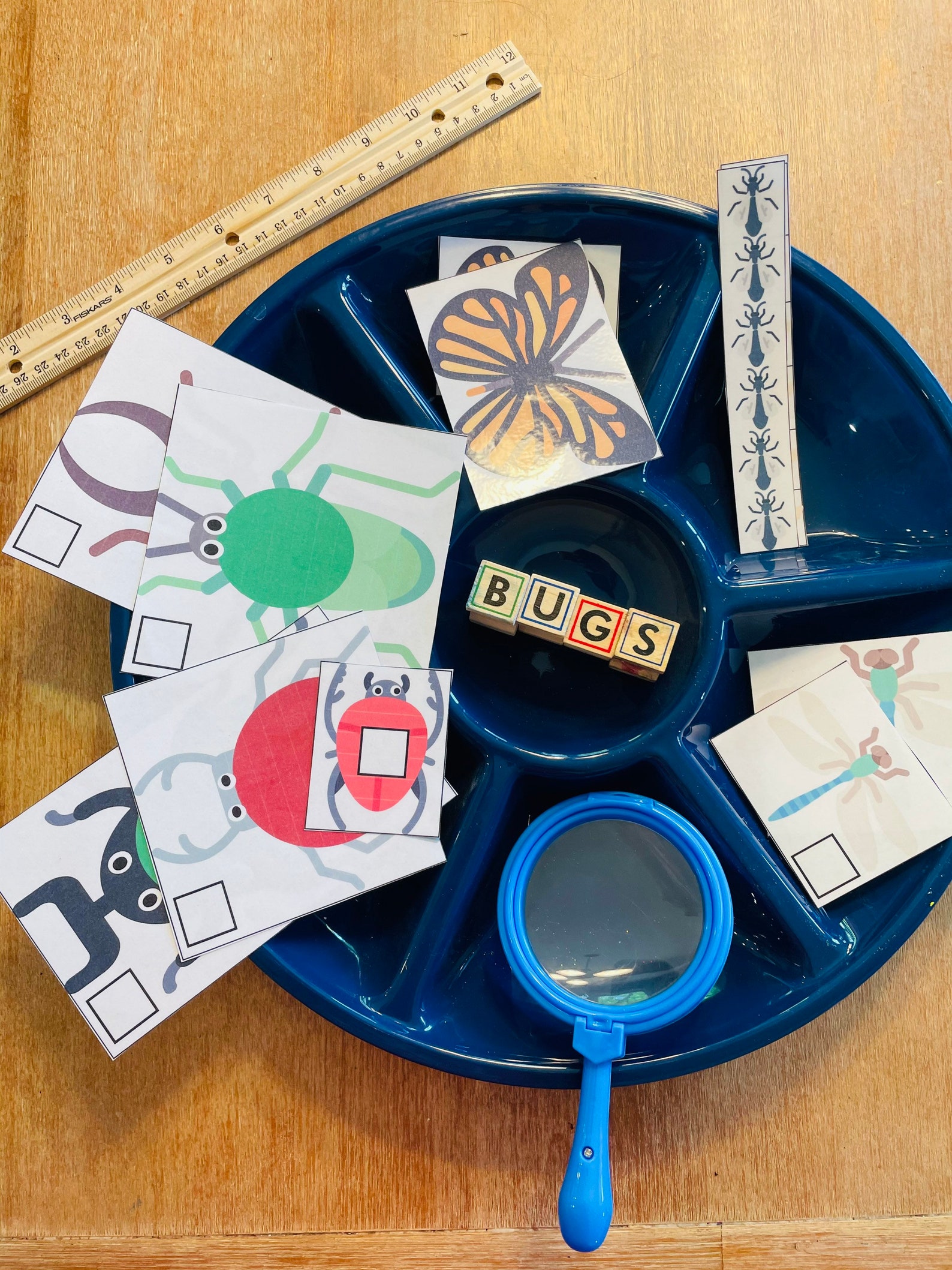 Measuring Bugs Activity Insect Measuring Activity Bugs - Etsy