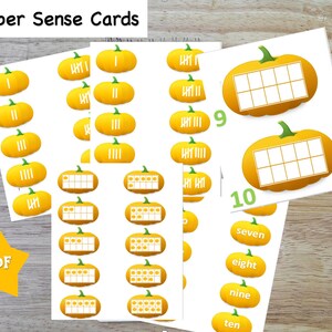 Number Sense Bundle, Ten Frames, Tally Marks, Playdough Counting Mats ...