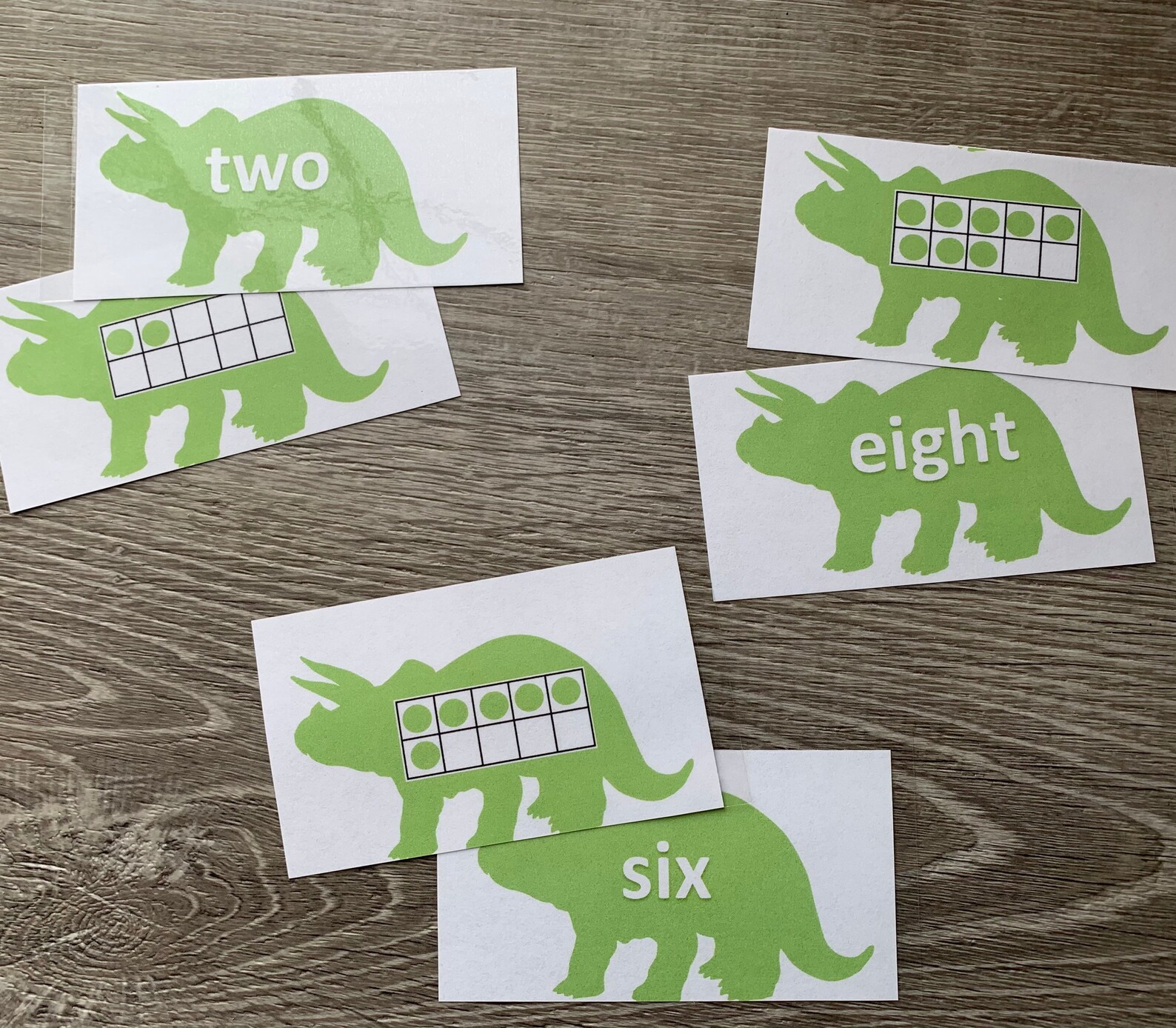 Number Sense Bundle, 10 Frames, Tally Marks, Dinosaur Counting Mats ...