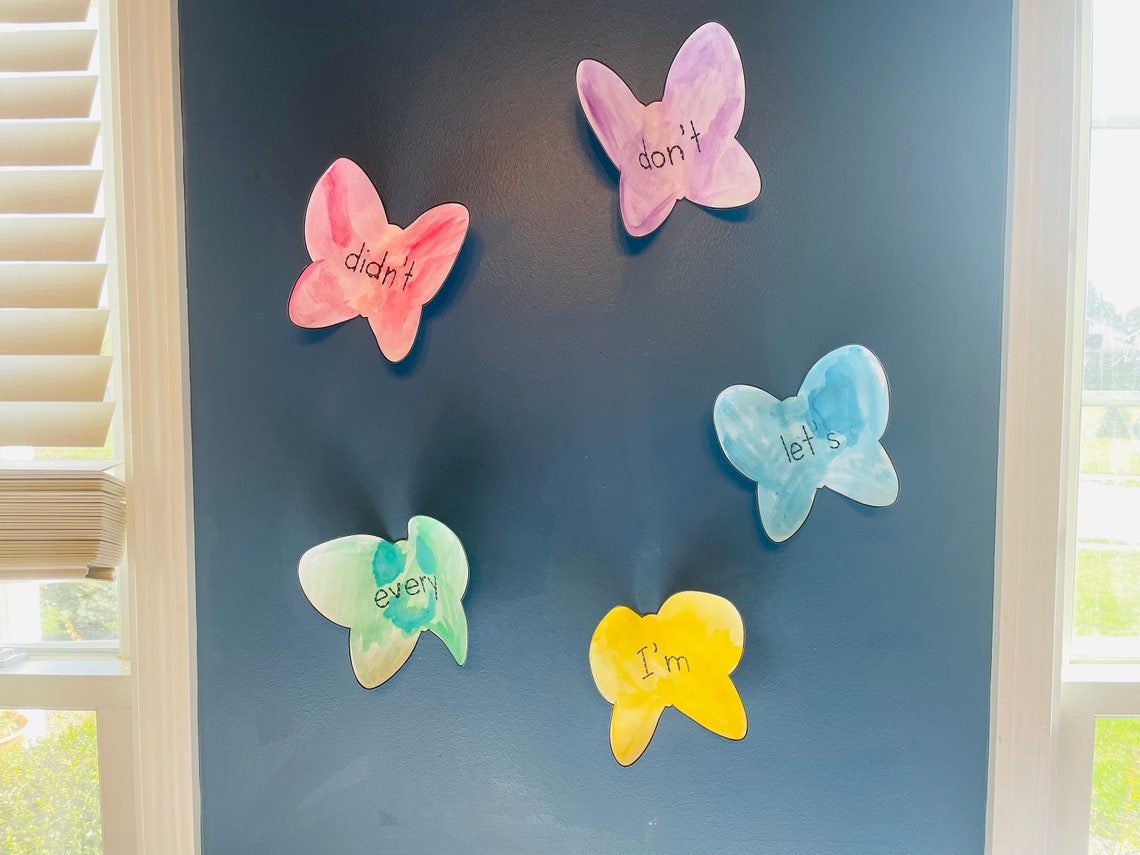 Butterfly Sight Word Wall Spring Sight Word Word Searches - Etsy