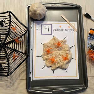 Halloween Playdough Mats, Fall Play Dough Mats, Back to School ...