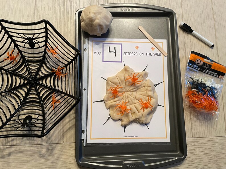 Halloween Playdough Mats, Fall Play Dough Mats, Back to School ...