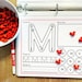 Alphabet Workbook, Uppercase Letters, Preschool Busy Binder Printable ...