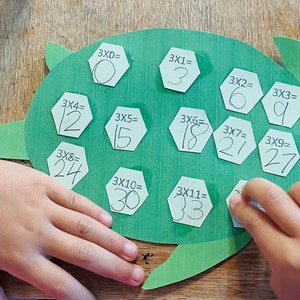 Multiplication Craft, Summer Math Activity, Sea Creature Craft ...