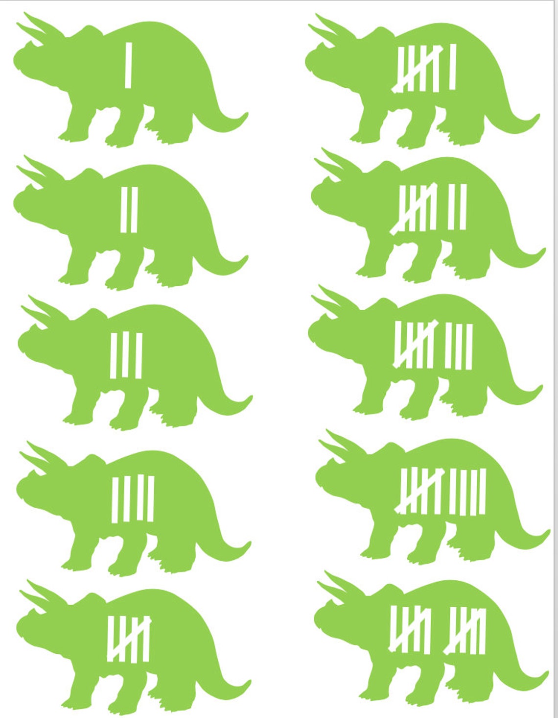 Number Sense Bundle 10 Frames Tally Marks Dinosaur Counting - Etsy
