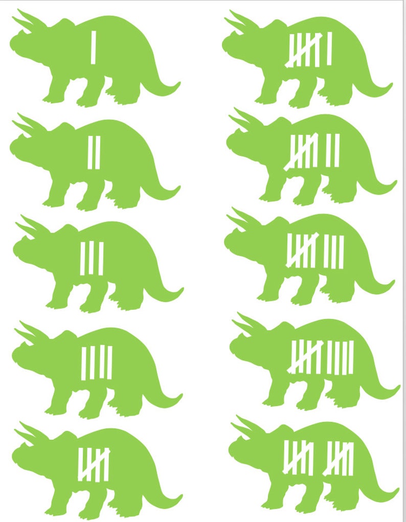 Number Sense Bundle 10 Frames Tally Marks Dinosaur Counting - Etsy