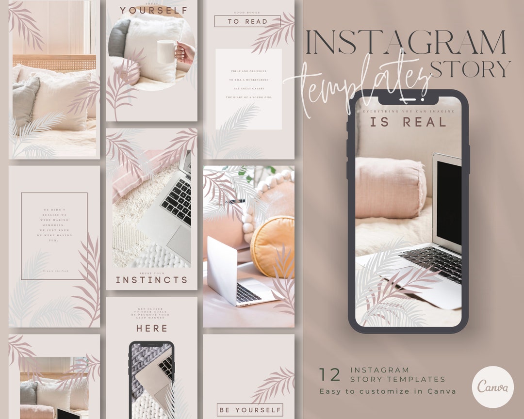 Instagram Templates Instagram Stories Social Media - Etsy