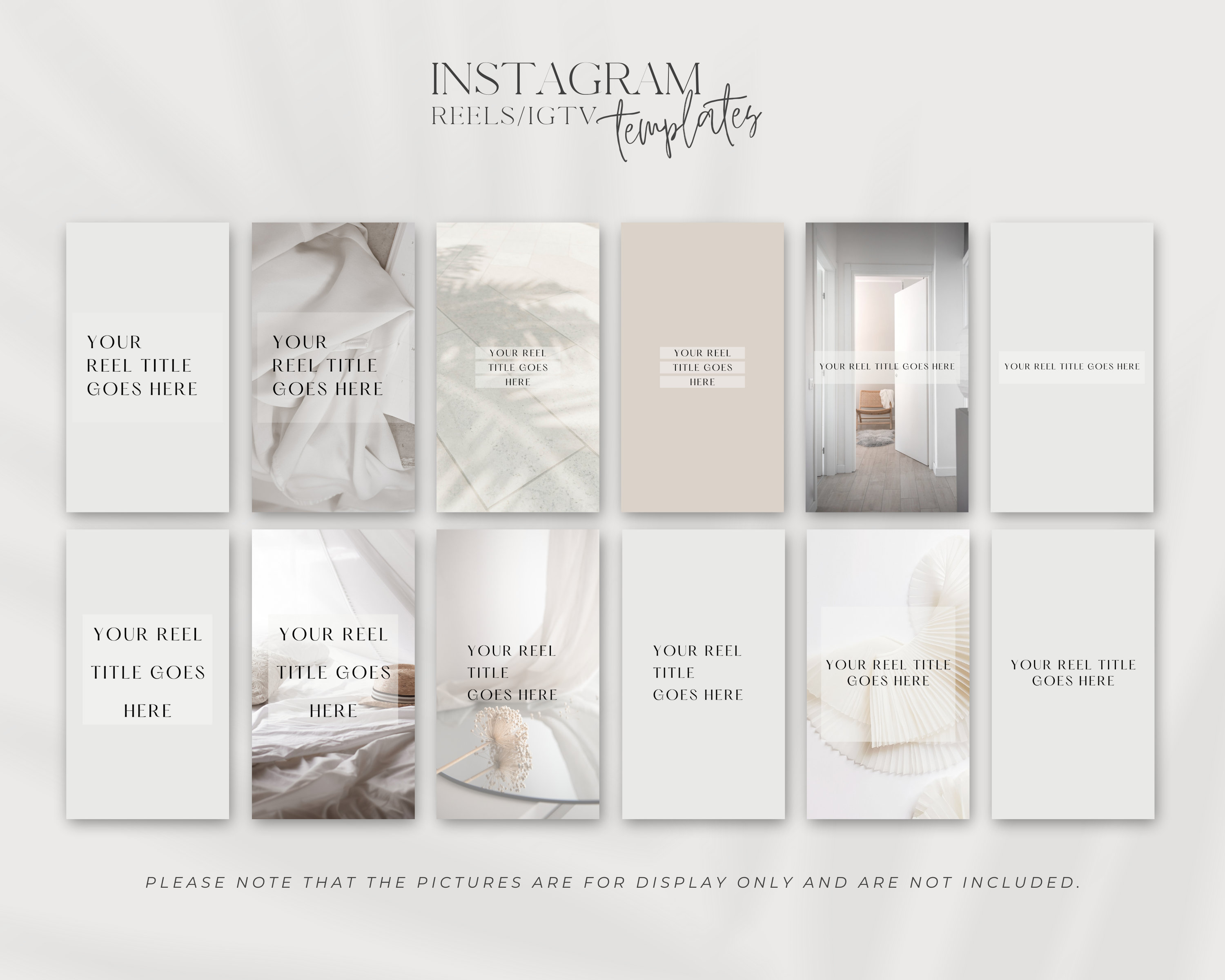 Instagram Reels Cover | Instagram IGTV Cover | Instagram Canva ...