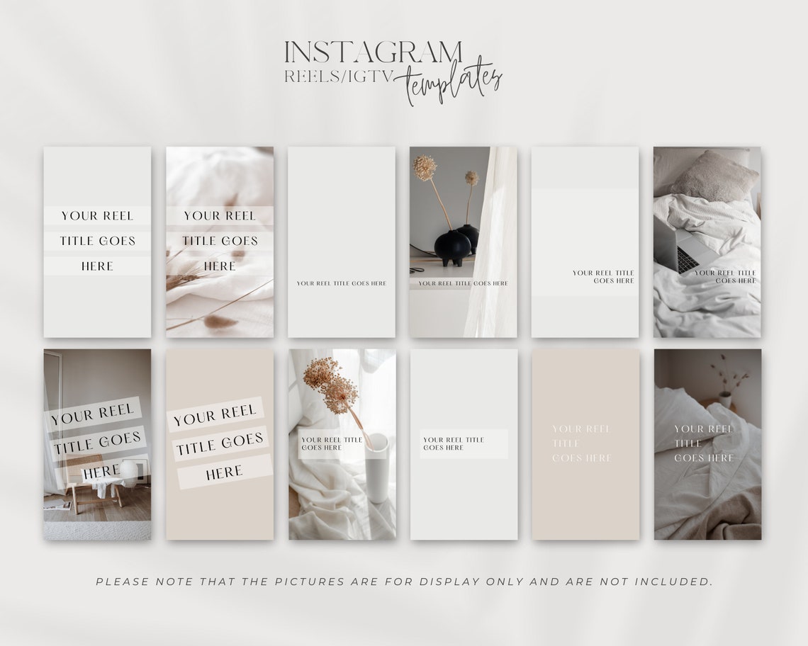 Instagram Reels Cover | Instagram IGTV Cover | Instagram Canva ...