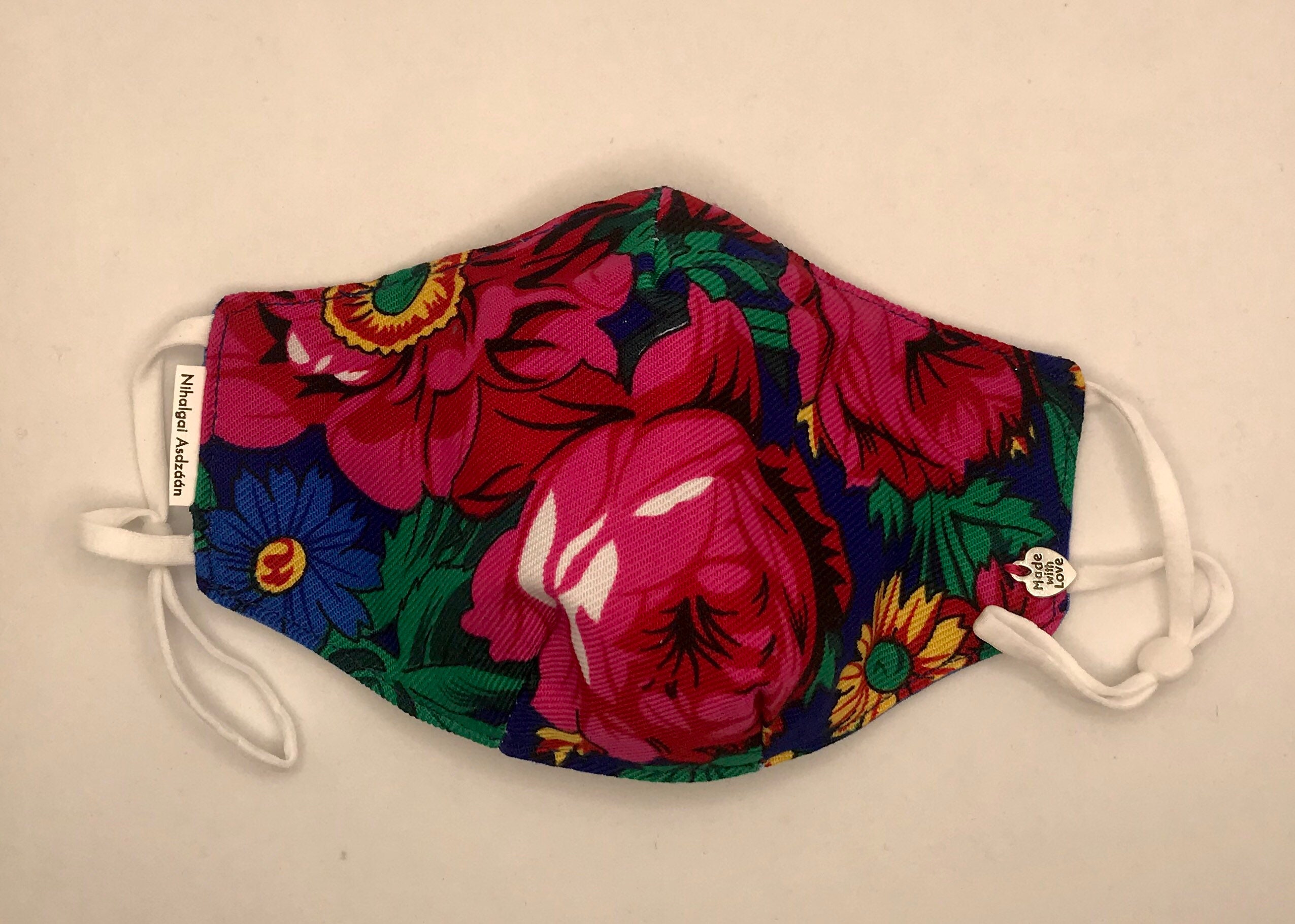 Non-metallic Másání Floral Face Mask Grandma Scarf Navajo | Etsy