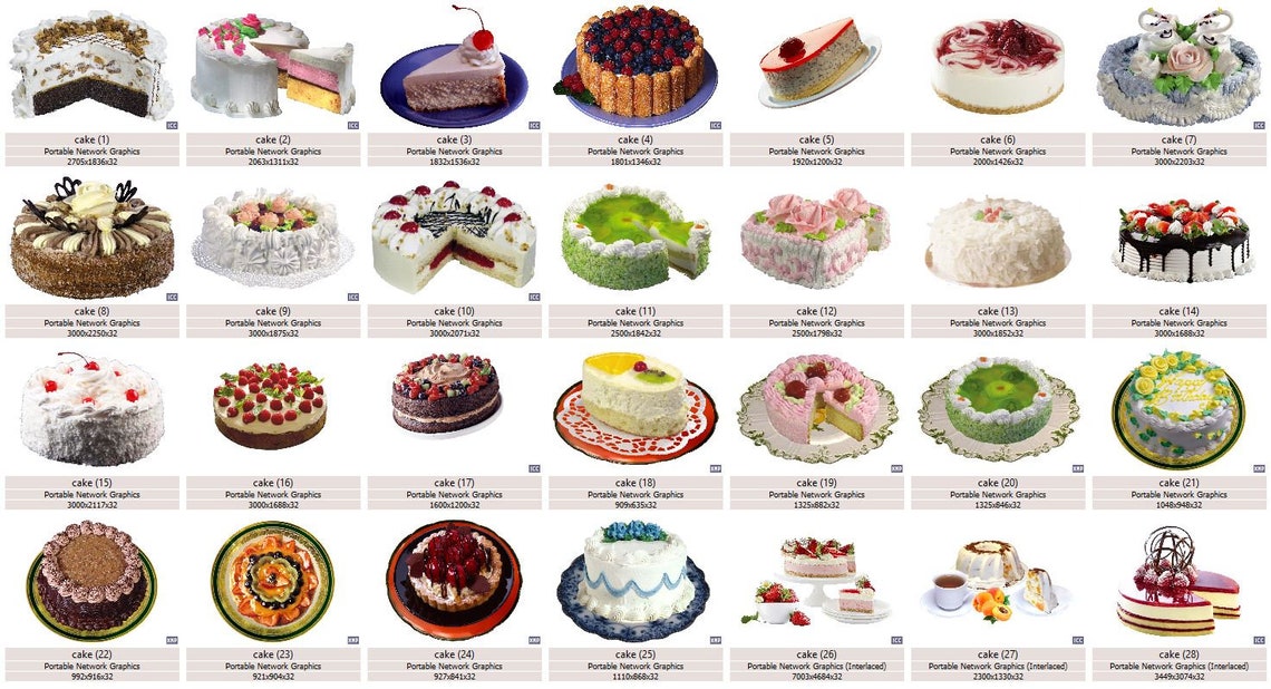 Birthday Cake Overlay Pie PNG Chocolate Overlay Cookies - Etsy