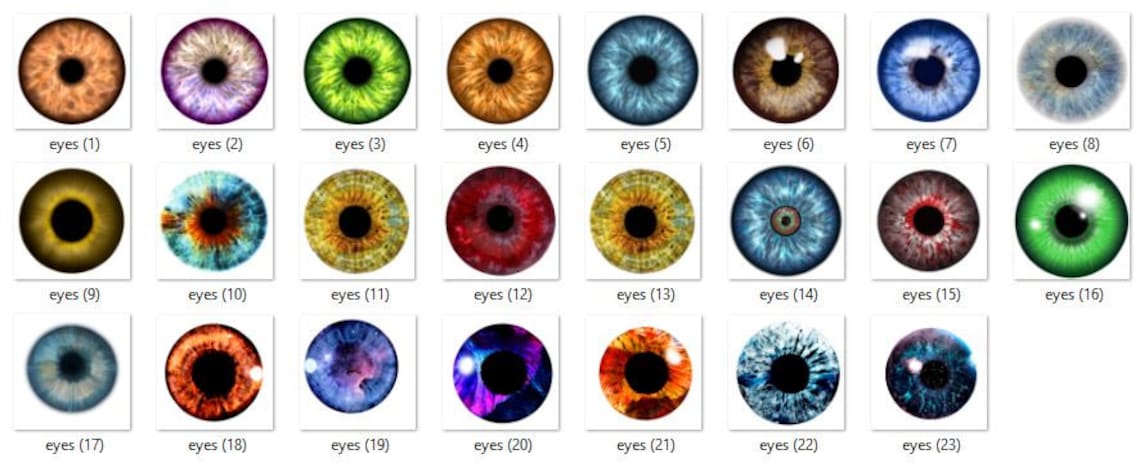 Eyelash Overlays Png Eyes Photoshop Overlays Fashion Woman - Etsy India