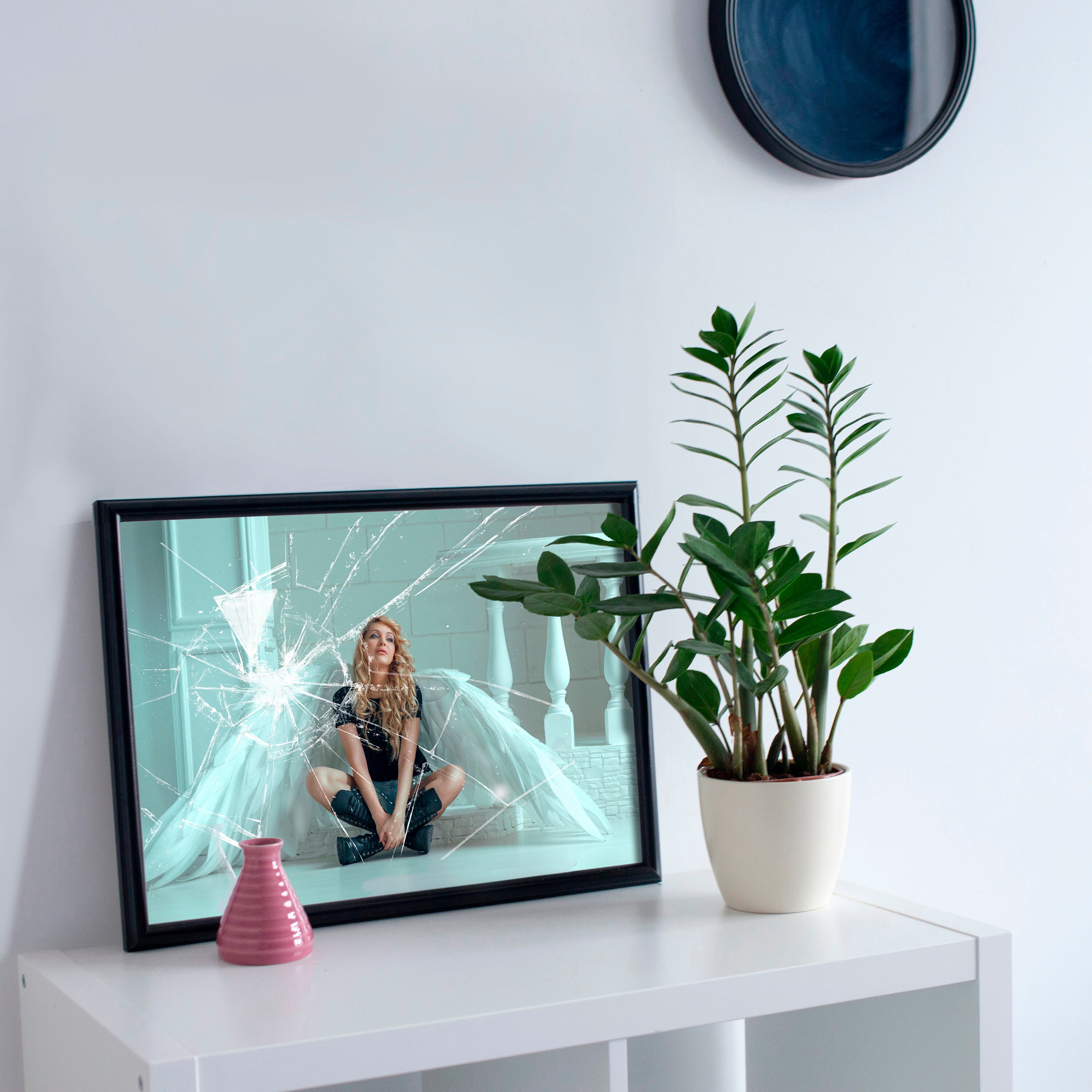 Broken Glass Overlay PNG Photoshop Overlays Photo Overlay - Etsy Canada