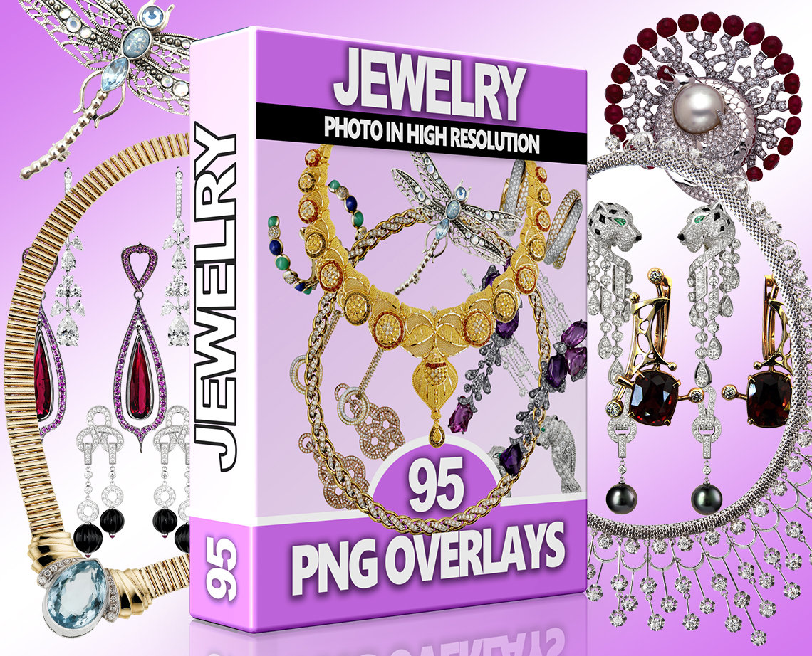 Jewelry Overlay Earrings PNG Clipart Necklace Wedding - Etsy