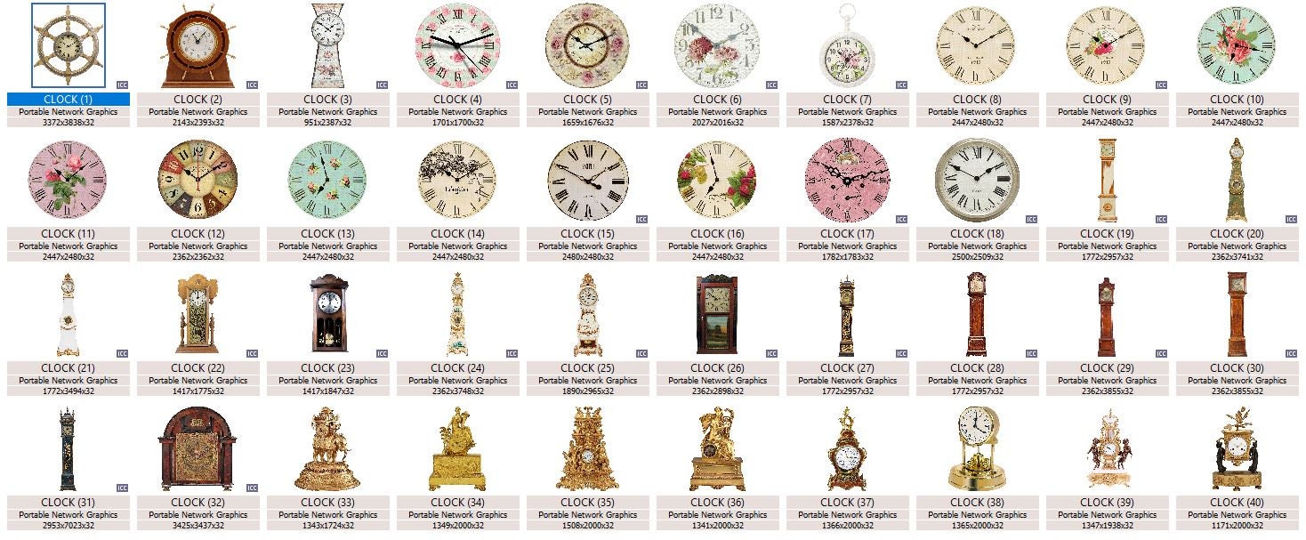 Clock Overlay Clock face PNG Clipart Wall clock PNG | Etsy España