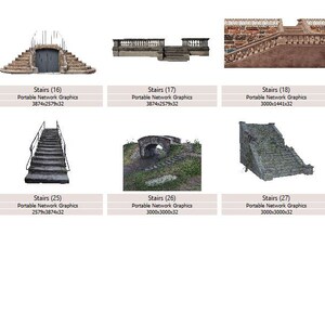 Steps Overlays for Photoshop, Bridge Png, Steps Clipart, Stairs ...