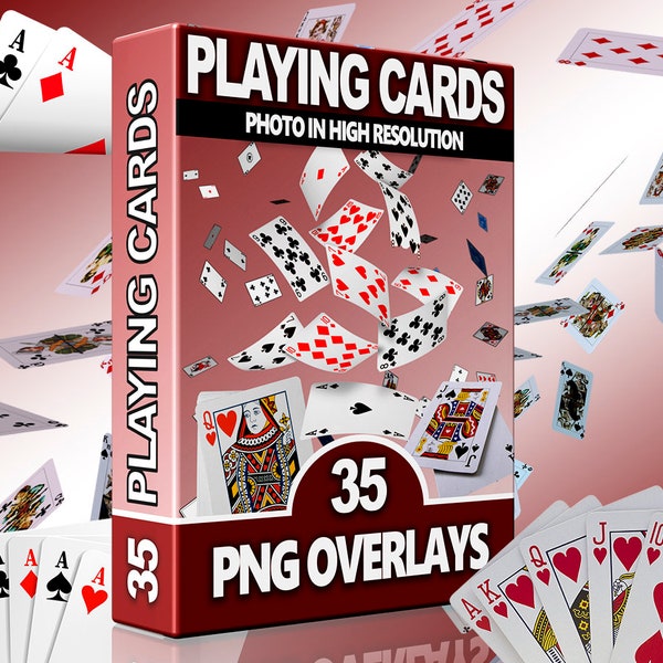 Playing Card Overlay - Etsy