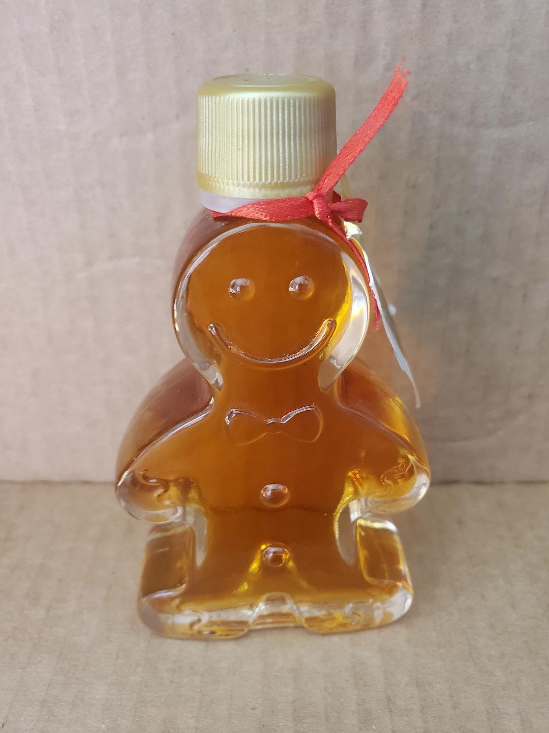2 Oz Maple Syrup in a Gingerbread Man Container - Etsy