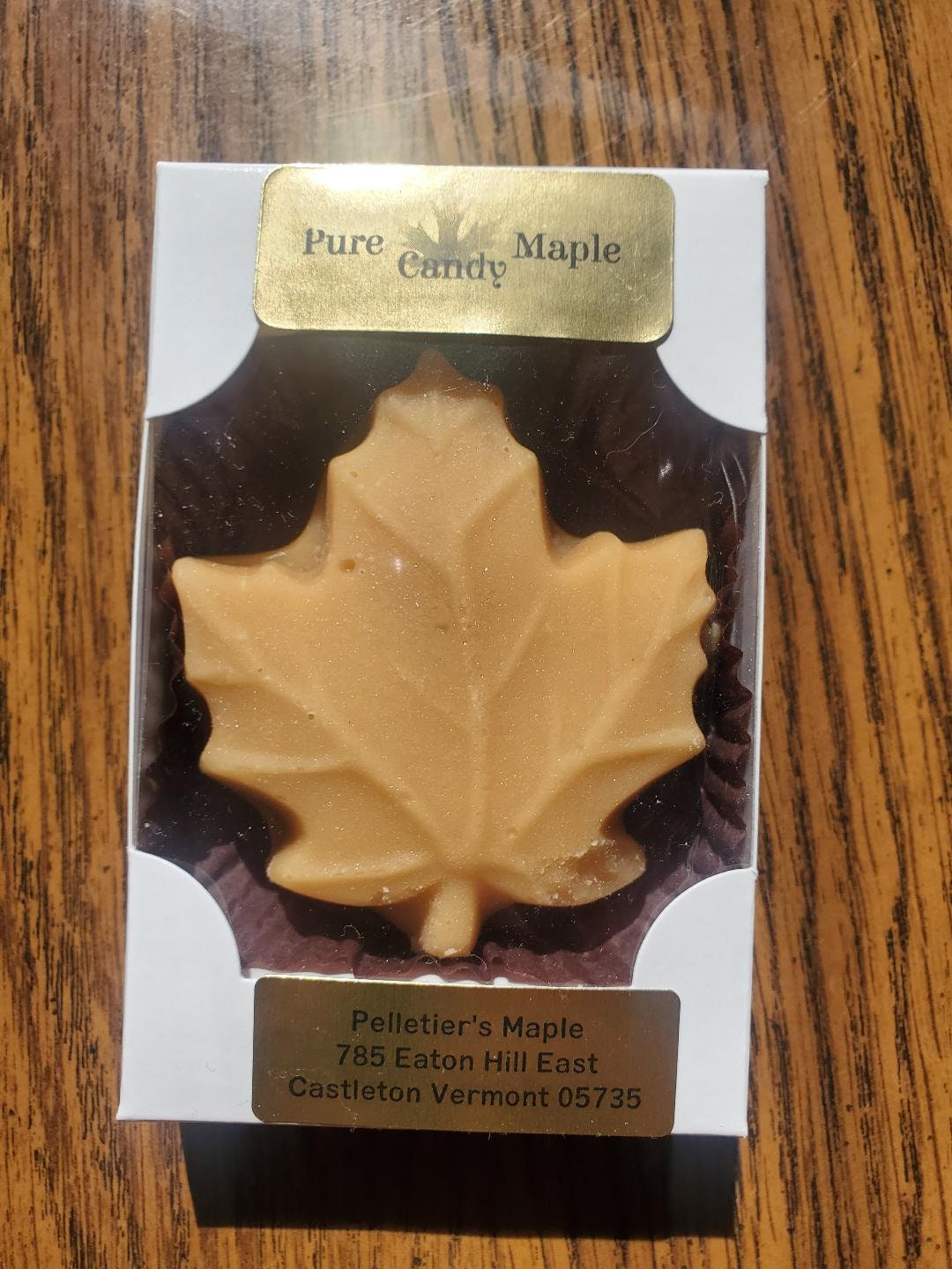 2oz Pure Maple Candy Leaf Made Fresh When Ordered With No Preservatives ...