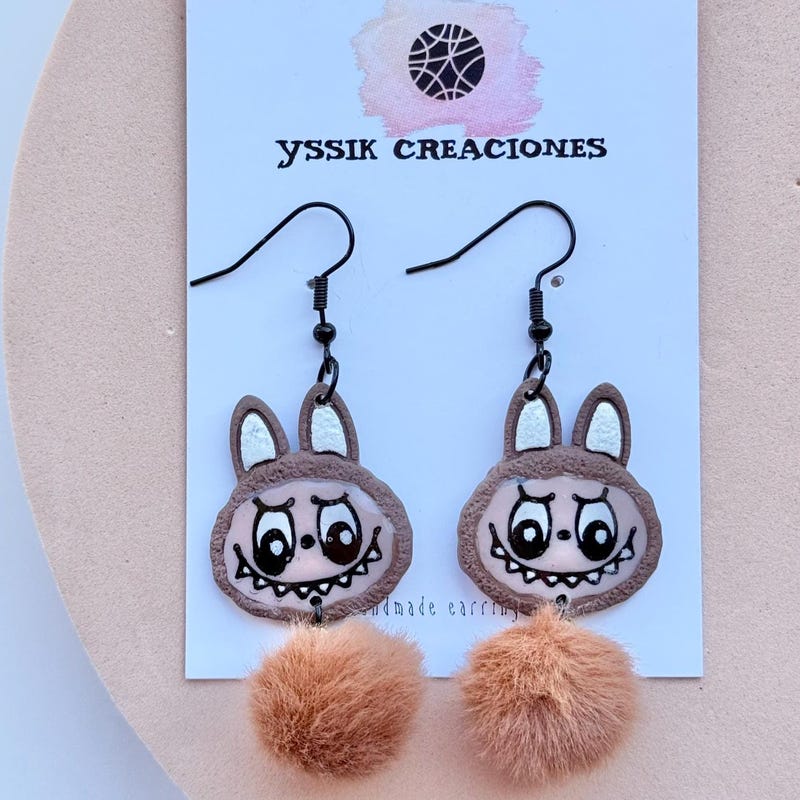 Pink and Yellow Labubu - Etsy