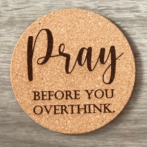 Inspirational Coasters/cork/coaster/drink/laser Engraved/christian ...
